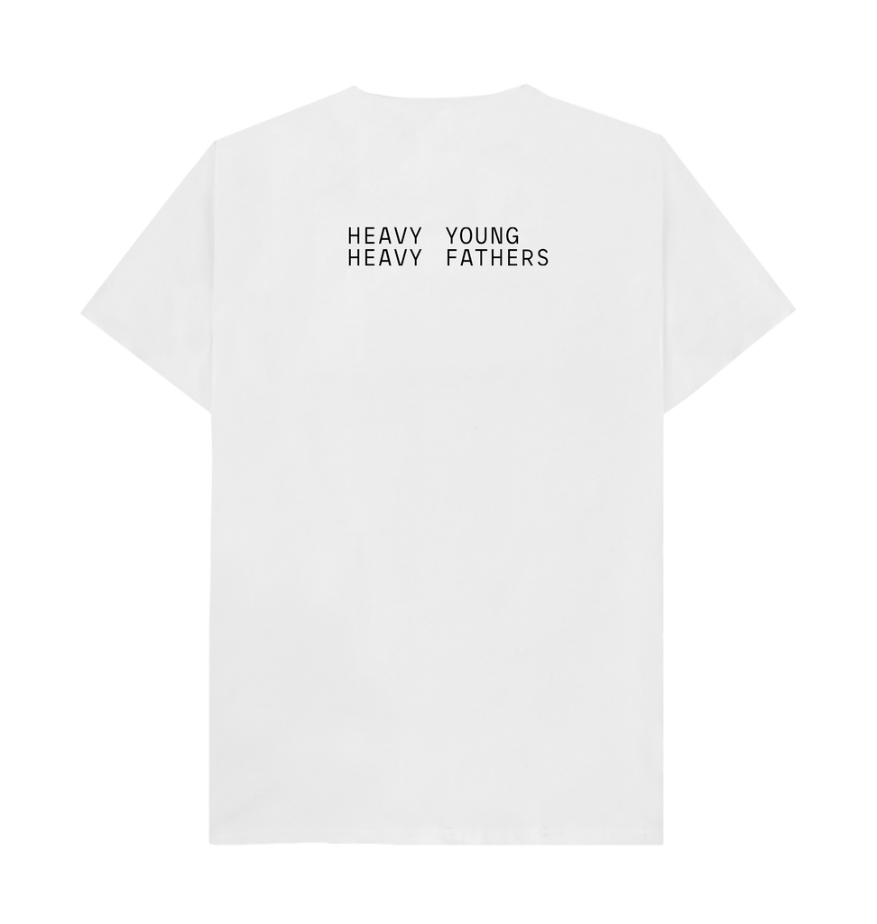 HEAVY HEAVY ALBUM COVER T-SHIRT WHITE | Merch | Young Fathers